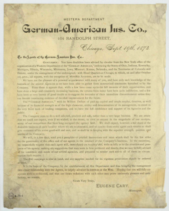 Agents - A Key Relationship from Great American’s Beginnings - Great ...